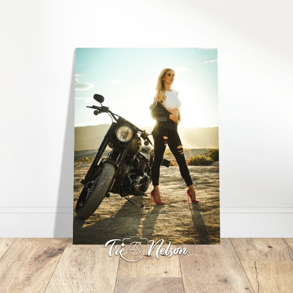 Blonde and Bold - Unique Gifts, Motorcycle Photography, Acrylic ...